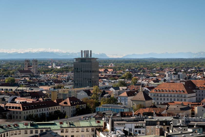 Munich New Town Hall Tower - Observation deck