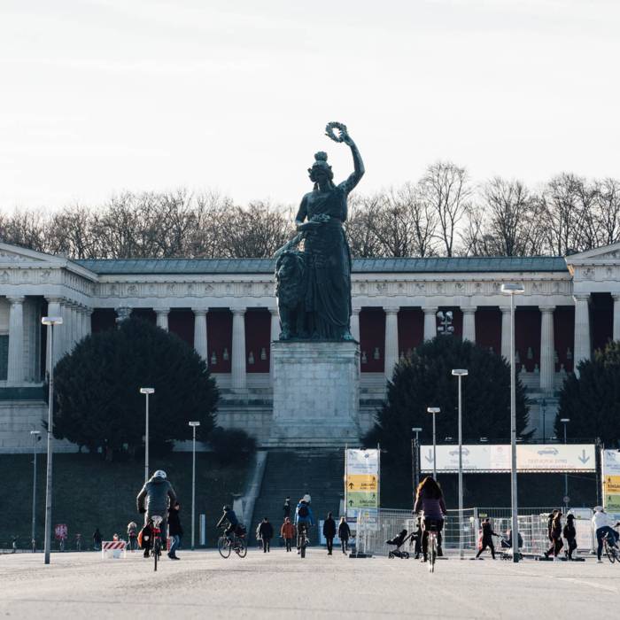 Bavaria statue in Munich at the Theresienwiese